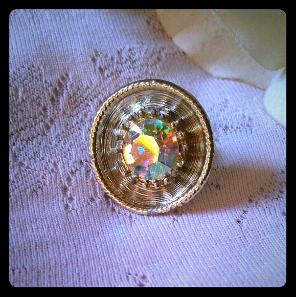 Jewelry | Vintage Aurora Borealis Pin | Poshmark